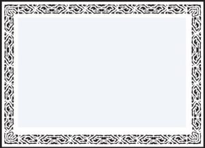 Rustic Border | Franklin Bronze Plaques