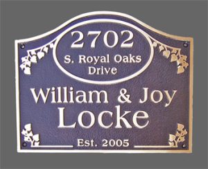 Custom Bronze Plaques | Home